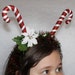 Candy Cane Christmas Headband Ugly Xmas Headband Funny Headwear Tacky ...