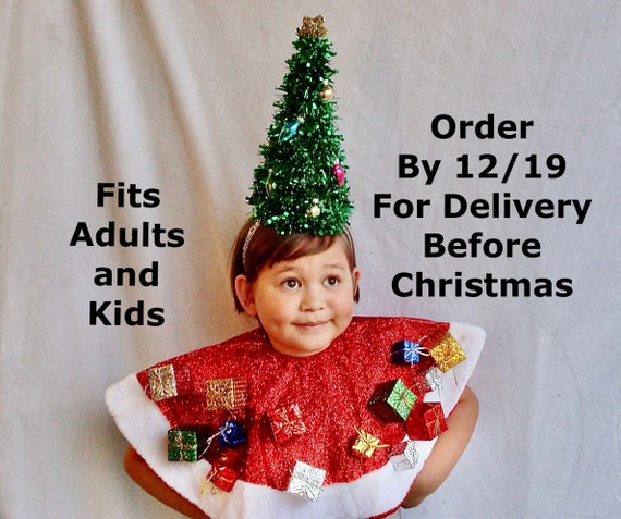 Ugly Christmas Cape Tree Skirt one Size Fits All Tree - Etsy