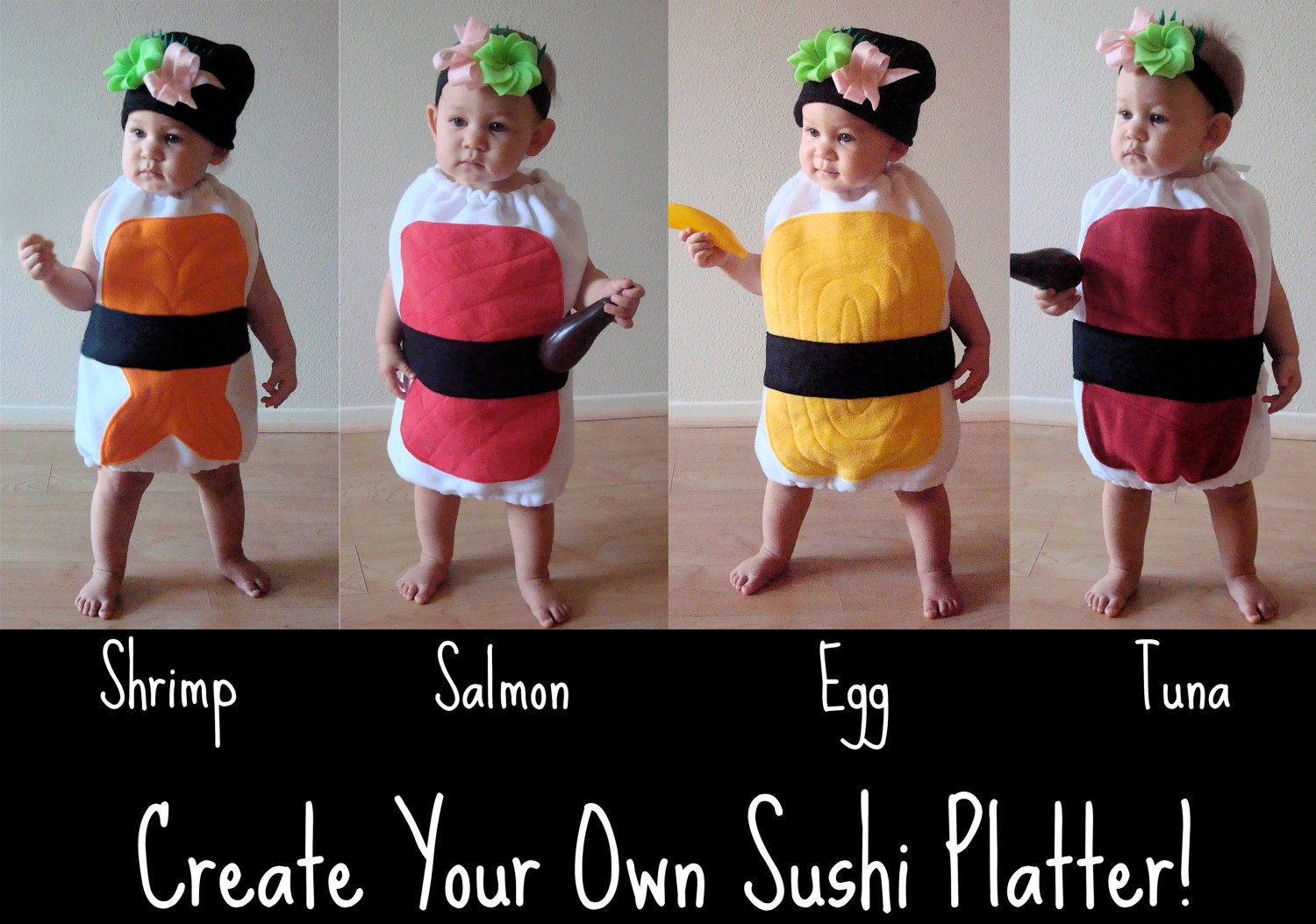 Kids Sushi Costume Childrens Costume Halloween Costume Sushi - Etsy