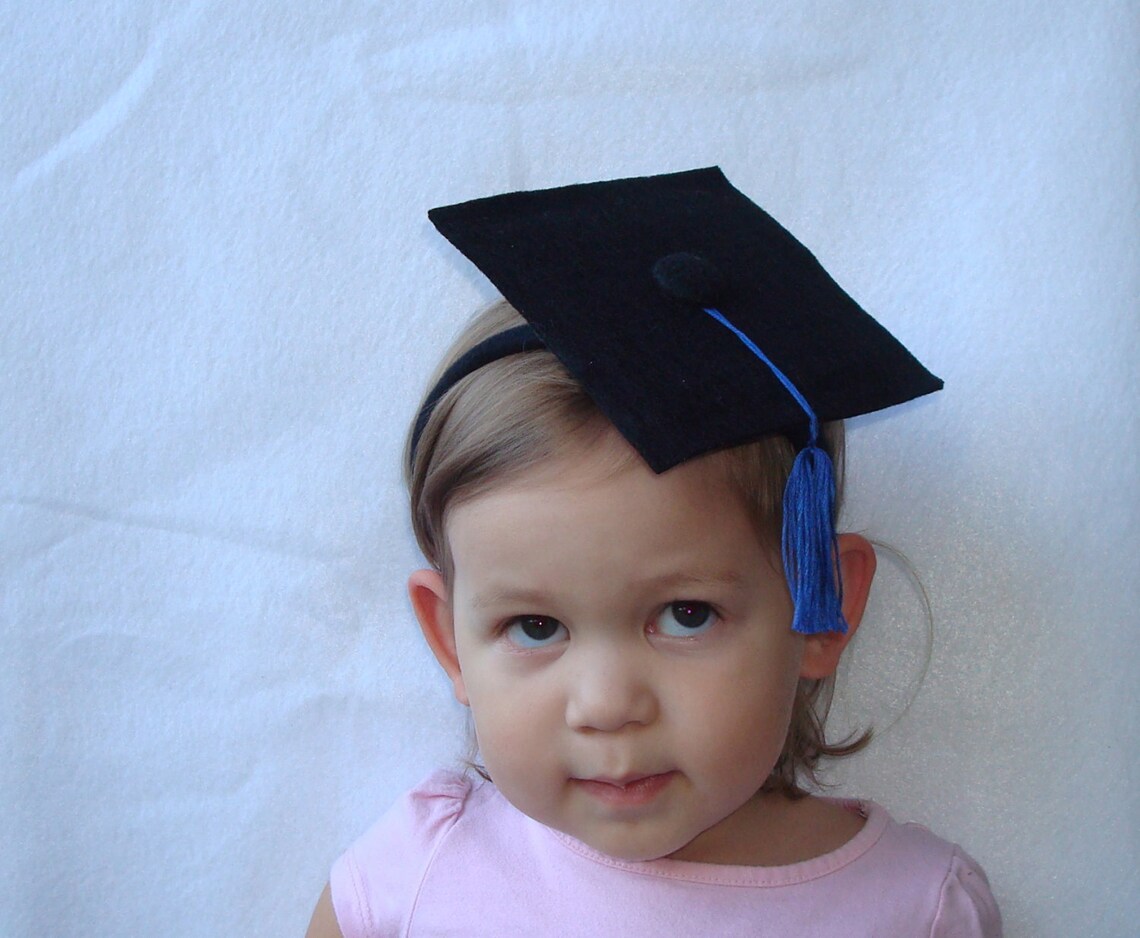 Graduation Headband Dress up Costume Graduation Hat Felt Hat Graduation ...