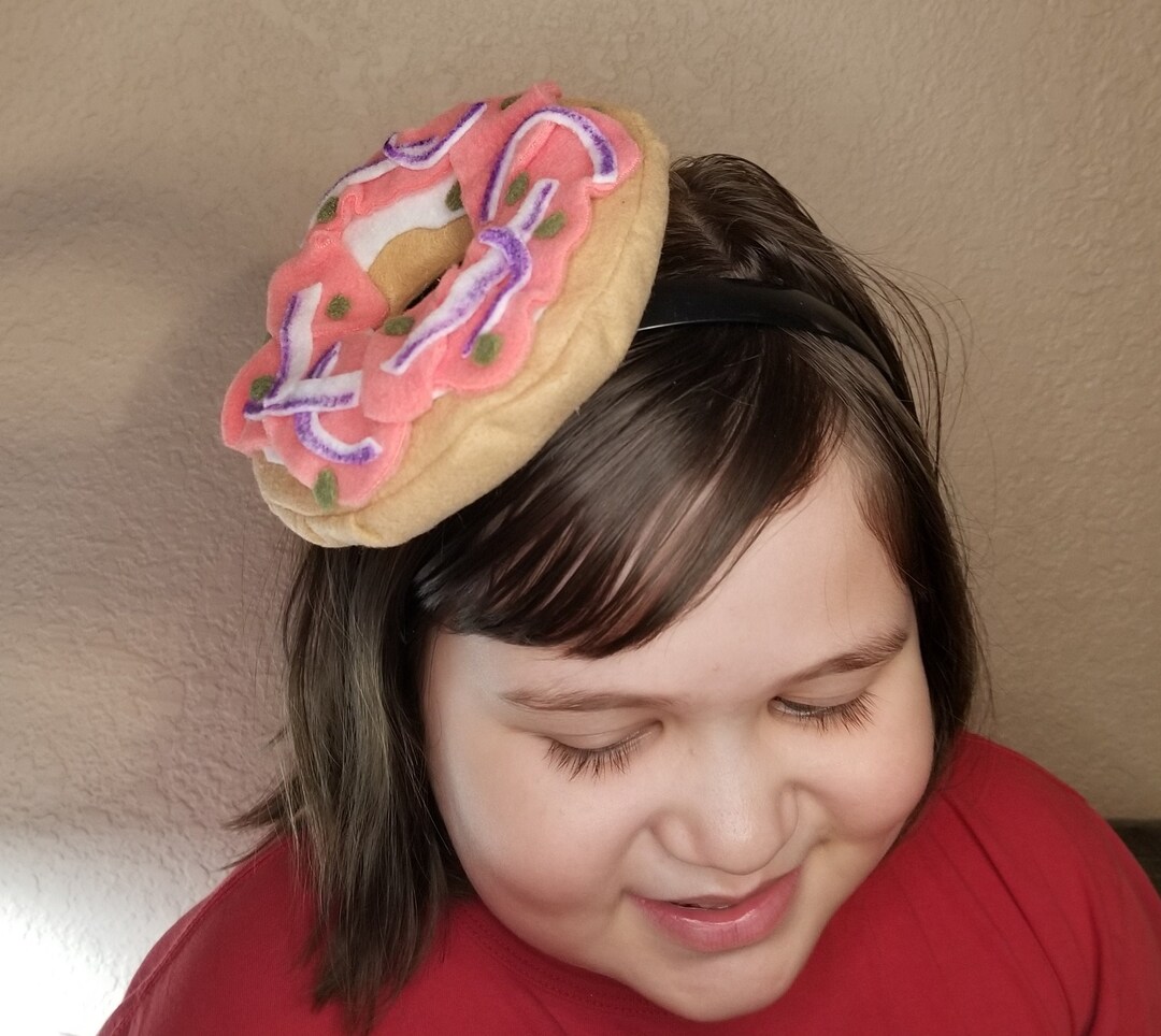 Bagel and Lox Headband Jewish Deli Hair Accesory Purim Costume Passover ...
