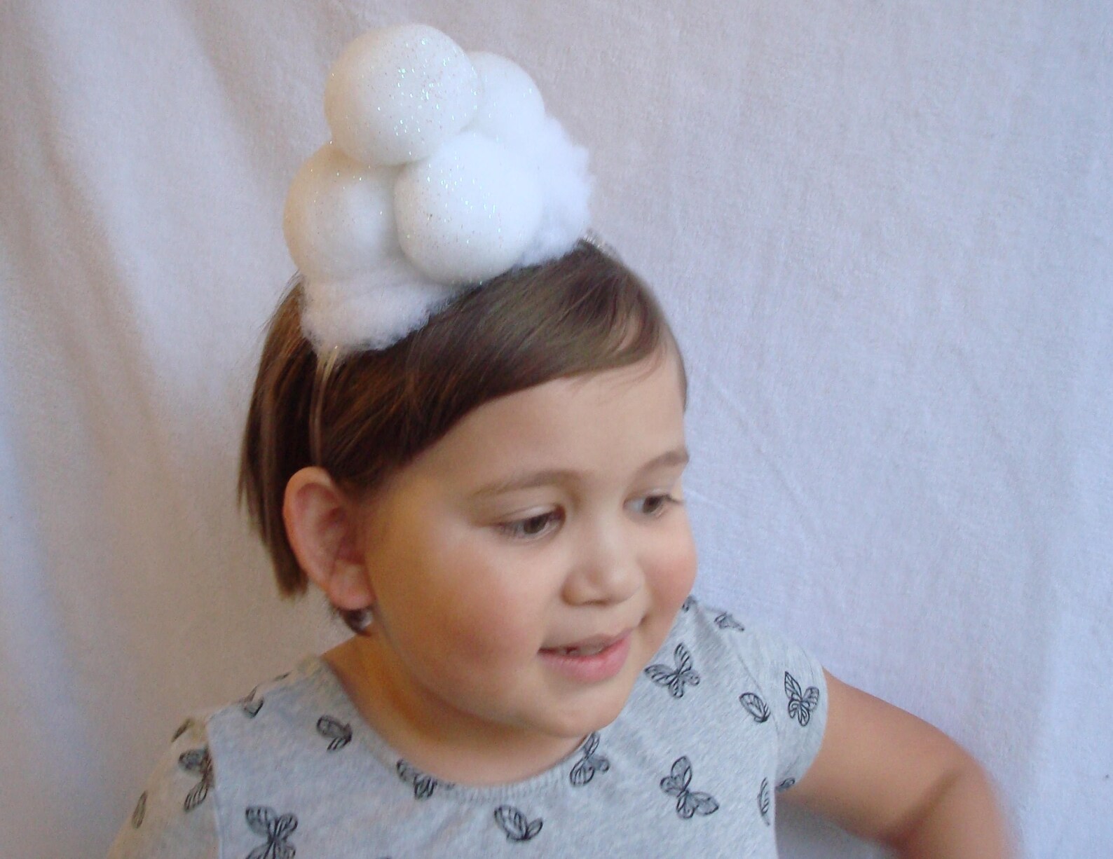 Christmas Headband Winter Snow Snowball Headband Hair Party - Etsy