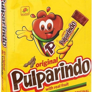 20-piece PULPARINDO Mexican, Candy Original Flavor TAMARINDO Bar, Extra ...