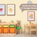 Colorful Retro Educational Classroom Poster Bundle, Quotes, Emotions ...