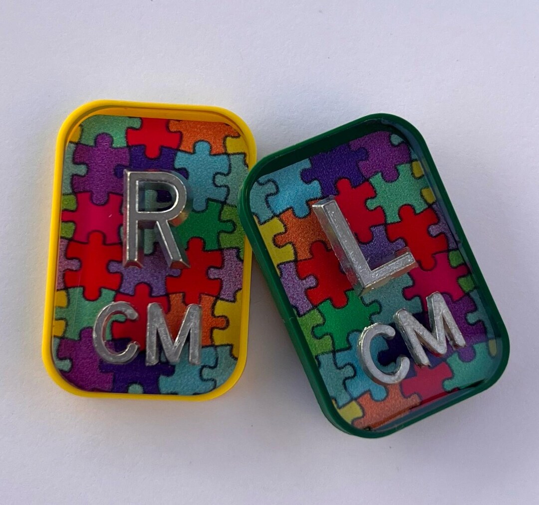Puzzle Xray Markers-radiology Tech-xray Markers With Initials-cute Xray ...