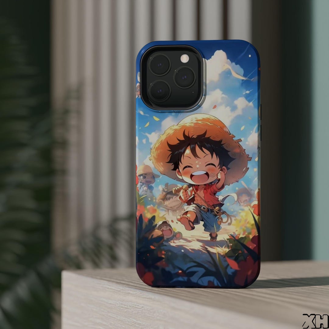 One Piece Luffy Magnetic Tough Case Premium Anime Phone Cover, Perfect ...