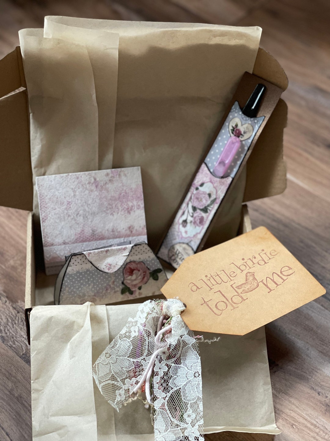 Pulpa Care Package, Handmade Paper Lip Balm Clutch, Handmade Paper Nail ...