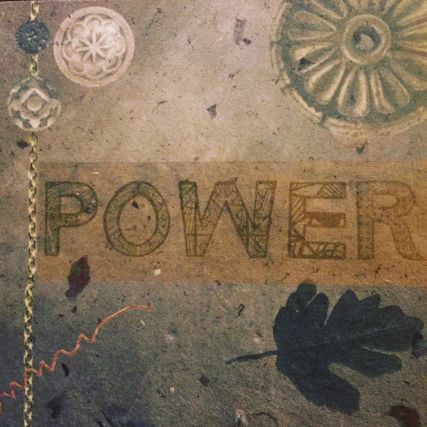 POWER Papers of Intention Handmade Paper Art Full of - Etsy