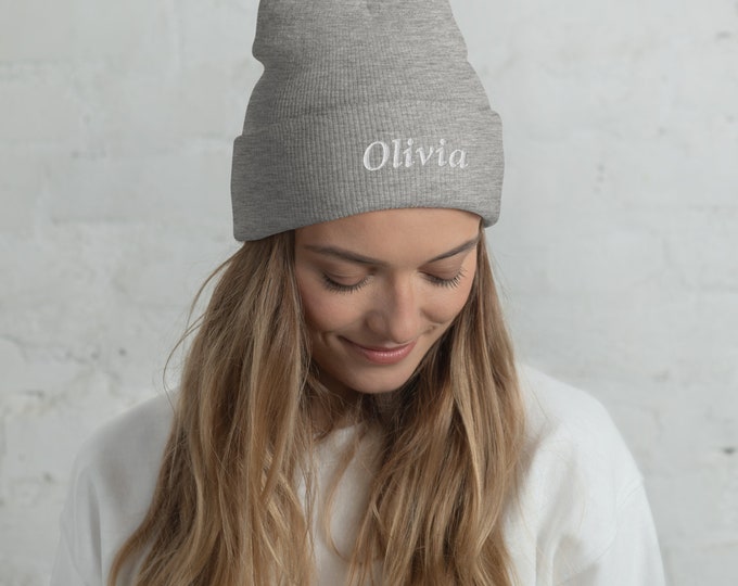 Your Text Here Logo Beanie Custom Made Personalized - Etsy