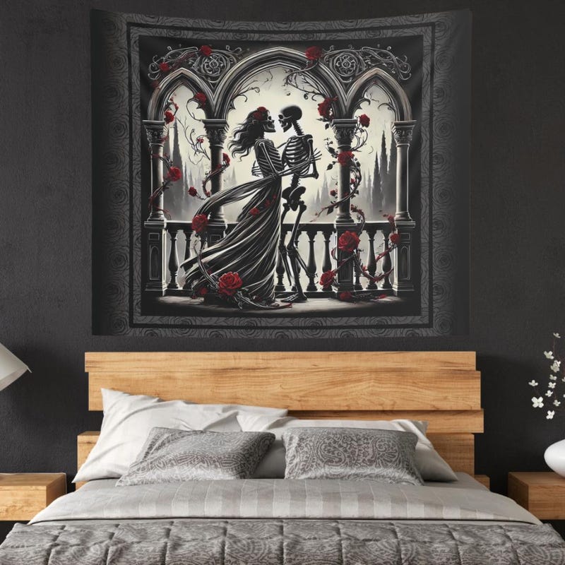 Goth Tapestry - Etsy