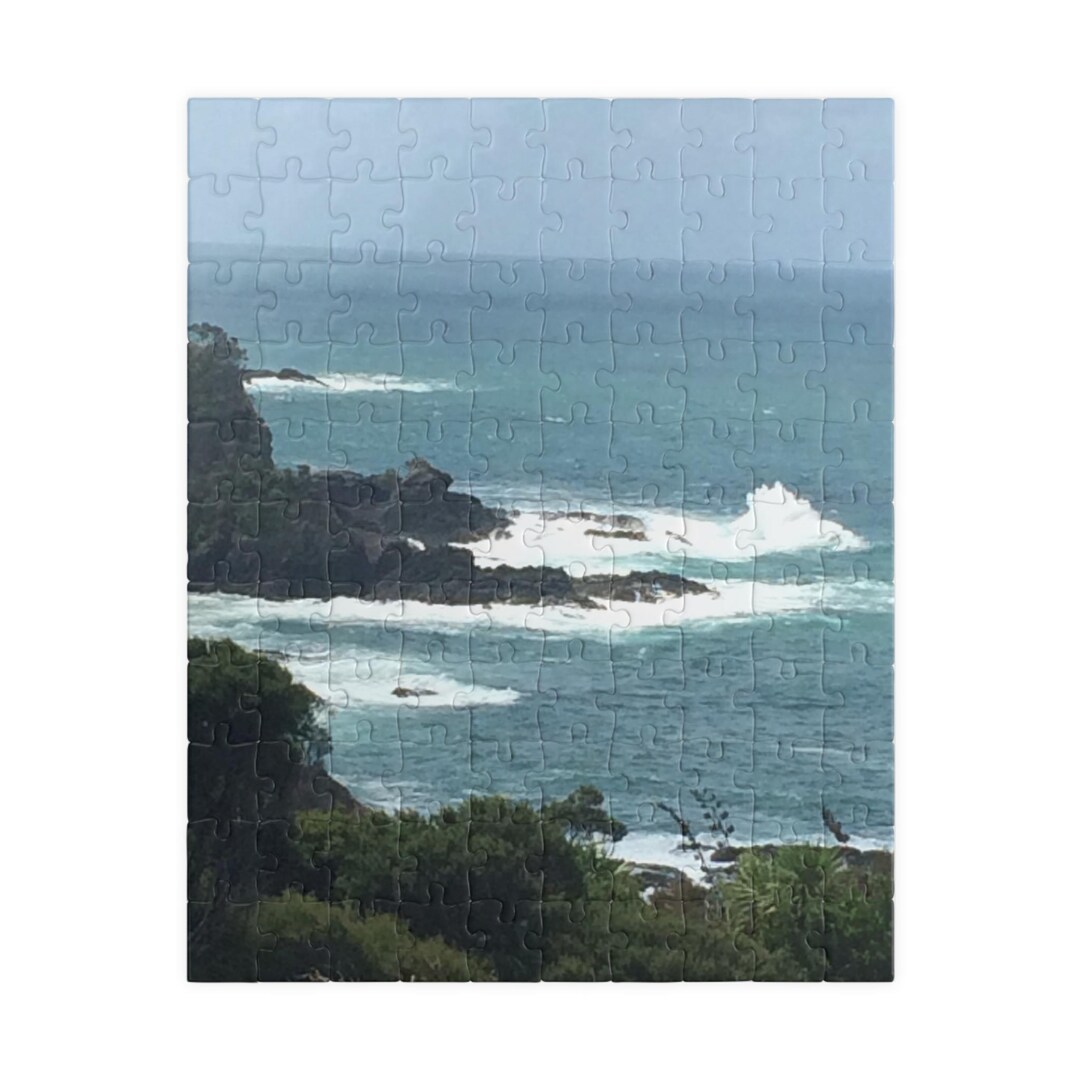 Puzzle, New Zealand Ocean Jigsaw Puzzle, 110 252 520 Piece, Relaxing ...