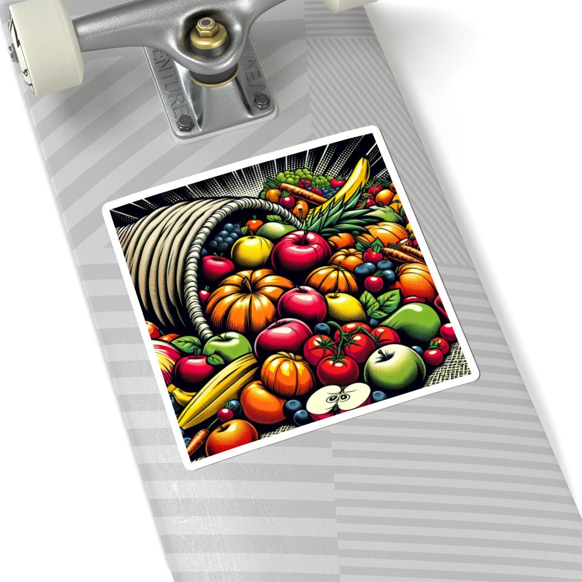 Cornucopia Kiss-cut Stickers - Fall Harvest Autumn Decorations ...