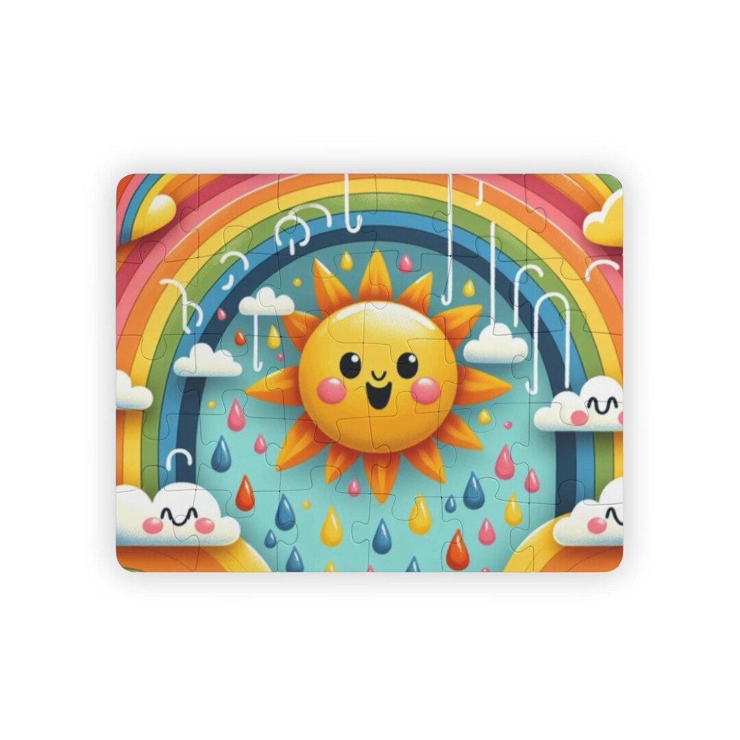 Puzzle, 30-piece With Weather Characters - Fun Kids Activity ...