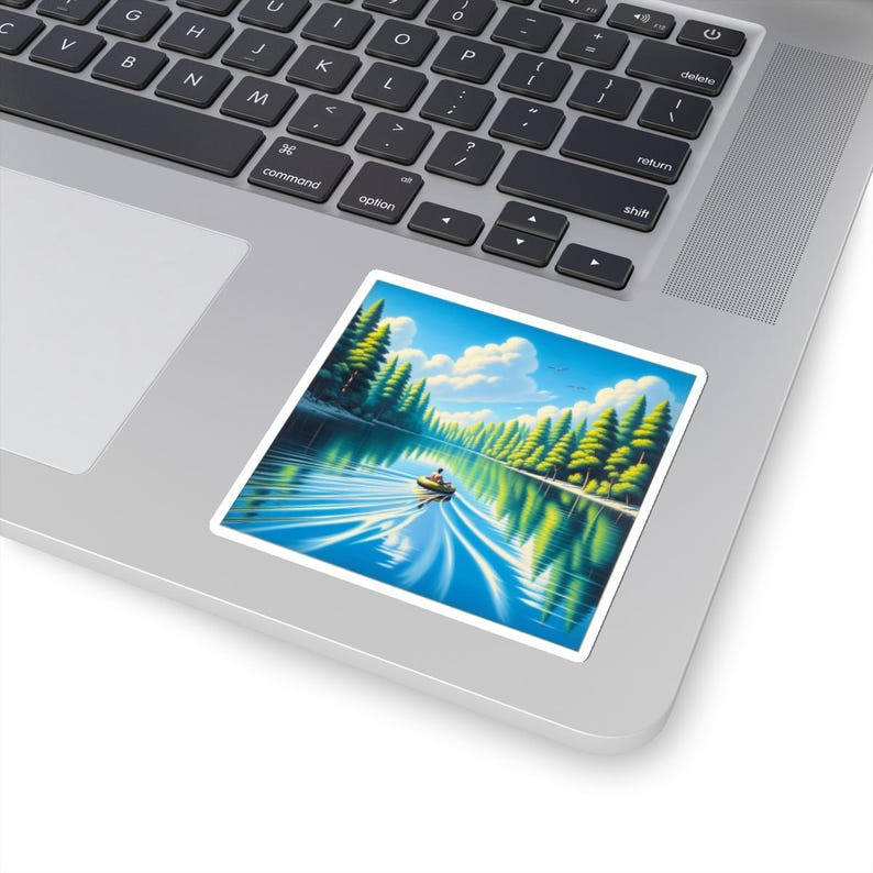 River Tubing Kiss-cut Stickers, Outdoor Adventure Vinyl Decals, Water ...