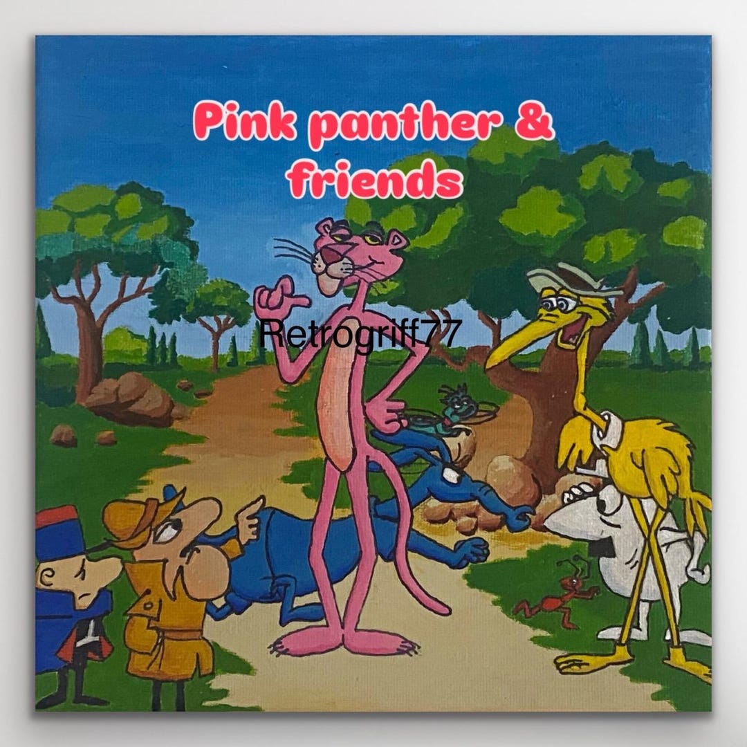 Pink Panther & Friends - Etsy