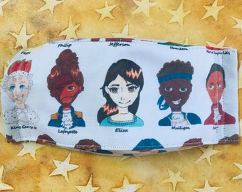 Hamilton Face Mask - Etsy