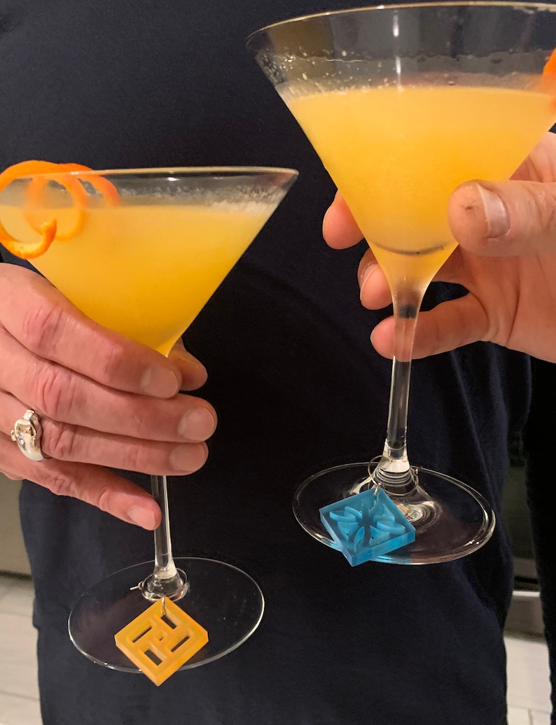 Booze Blocks Cocktail Markers - Etsy