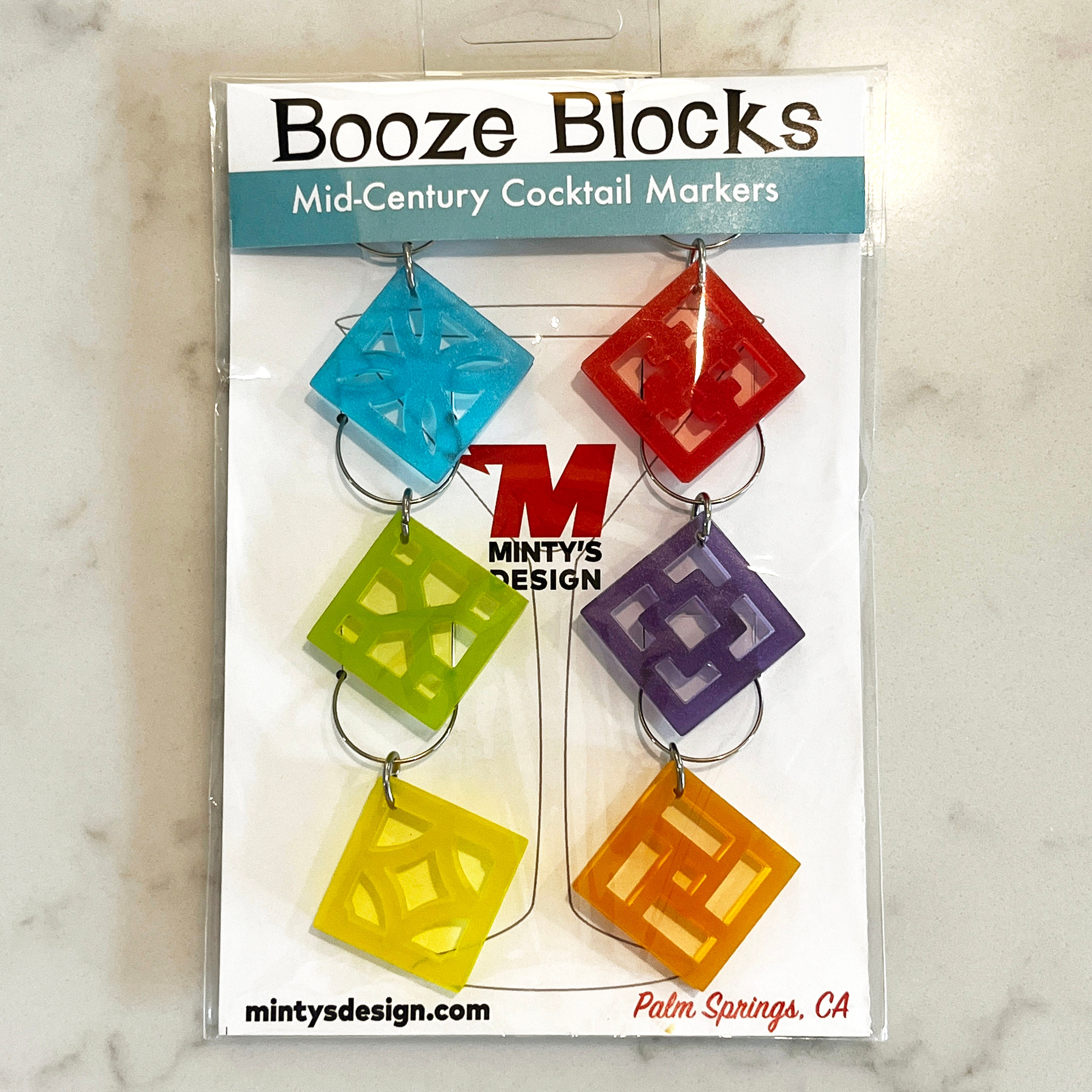 Booze Blocks Cocktail Markers - Etsy