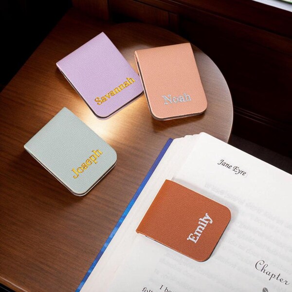 Personalized Magnetic Bookmarks - Etsy