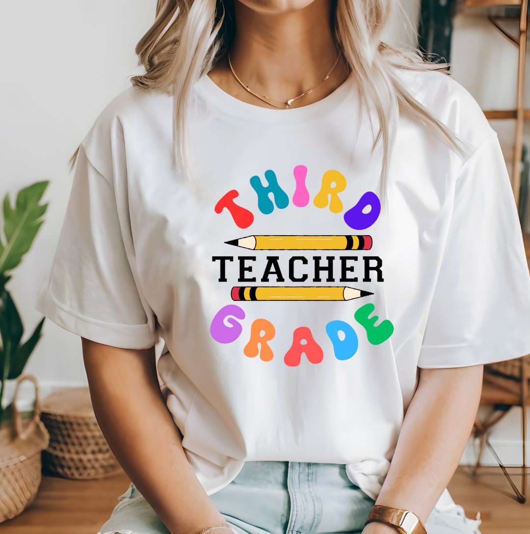 Third Grade Teacher SVG PNG, Teacher Appreciation Day Gift Idea, Good ...