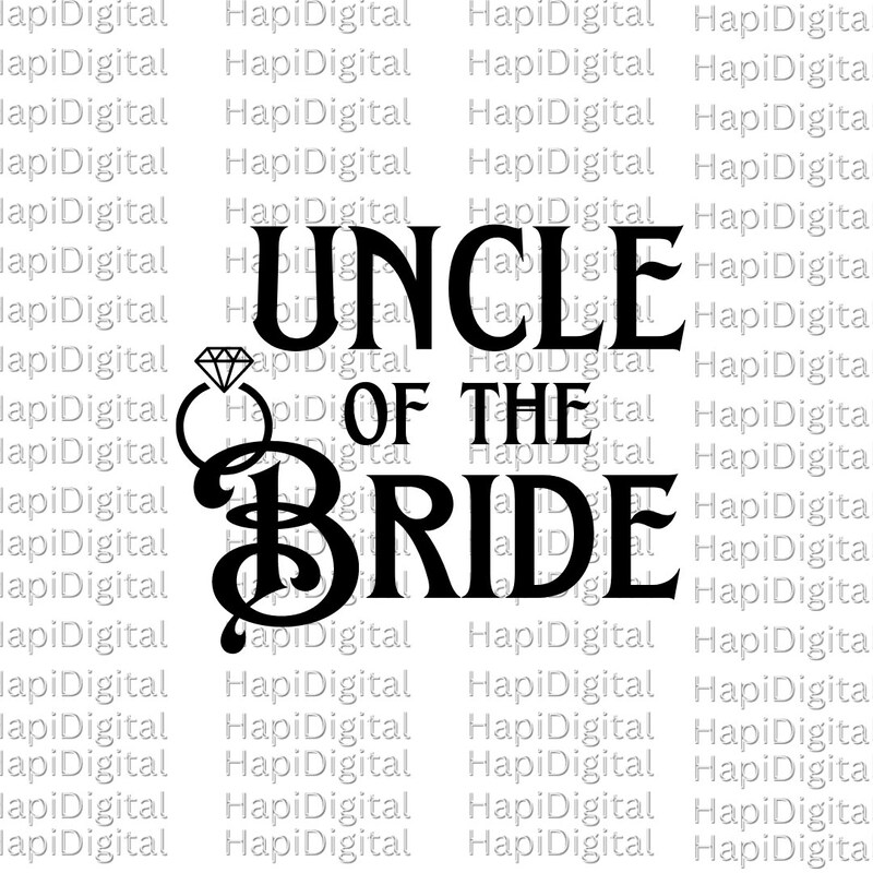 Uncle of the Bride - Etsy