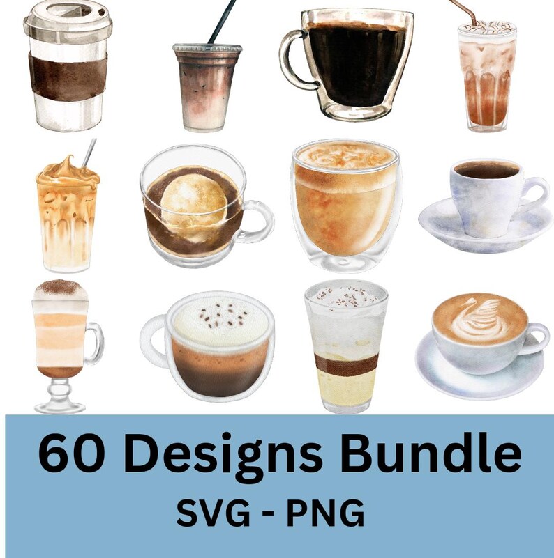Coffee Svg Bundle, Coffee Svg Png Bundle, Coffee Bundle Png, Coffee Mug ...