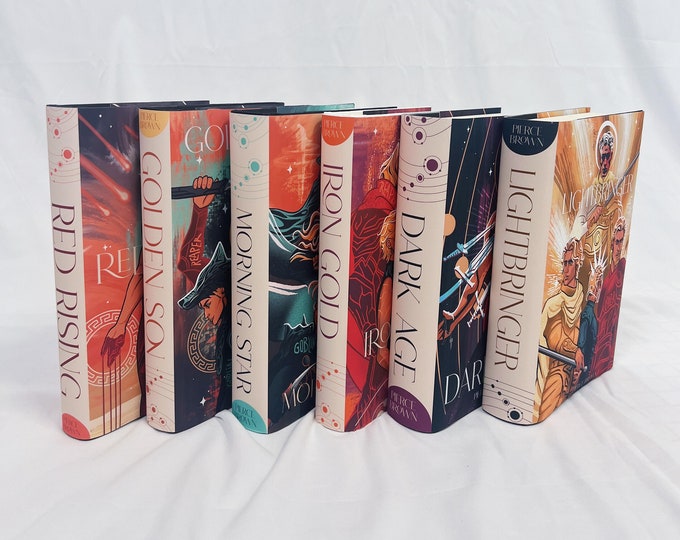 Red Rising Dust Jackets Full Set - Etsy
