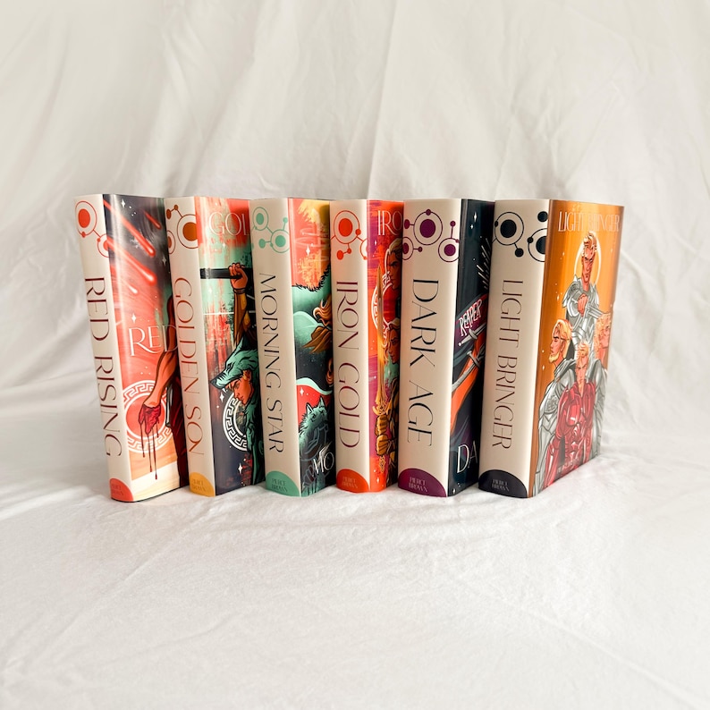 PREORDER Red Rising Dust Jackets Full Set - Etsy