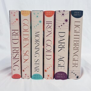 Red Rising Dust Jackets Full Set - Etsy