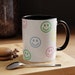 Smiley Face Ceramic Coffee Mug Fun, Cute, and Happy Design - Etsy