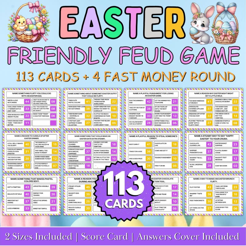 Easter Family Feud - Etsy