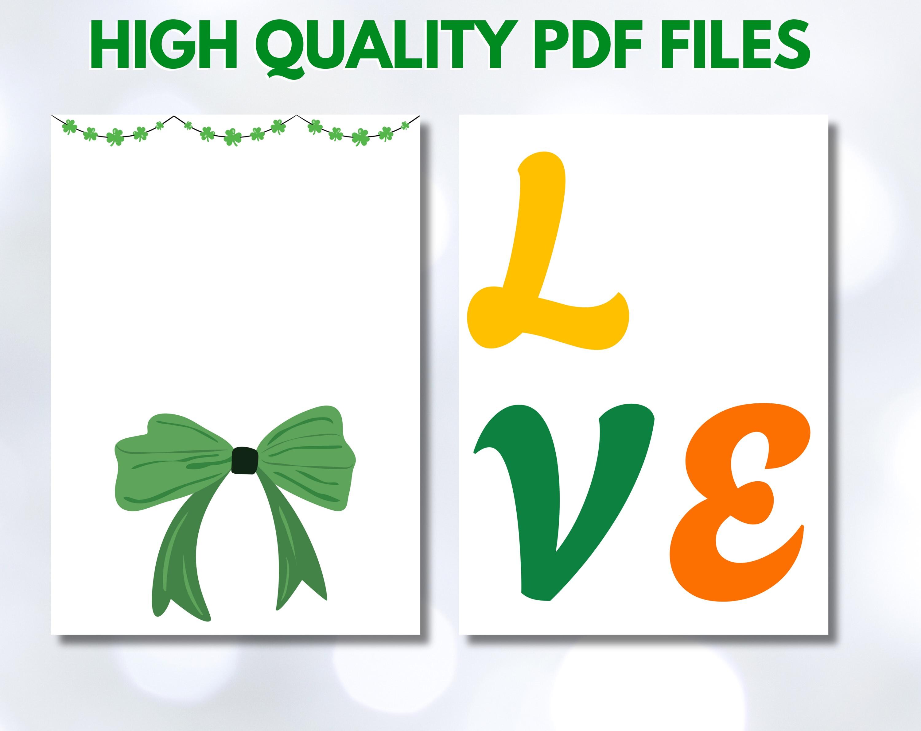 St Patrick's Day Handprint Craft, Printable St Patrick's Activity, St ...