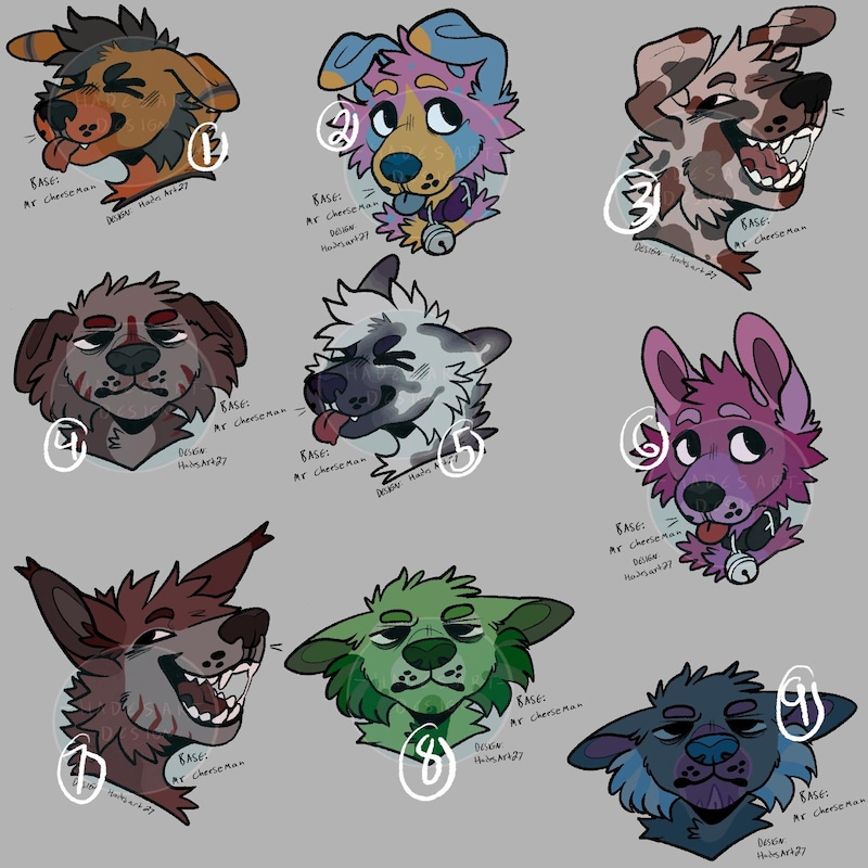 Horror Furry Adopts - Etsy