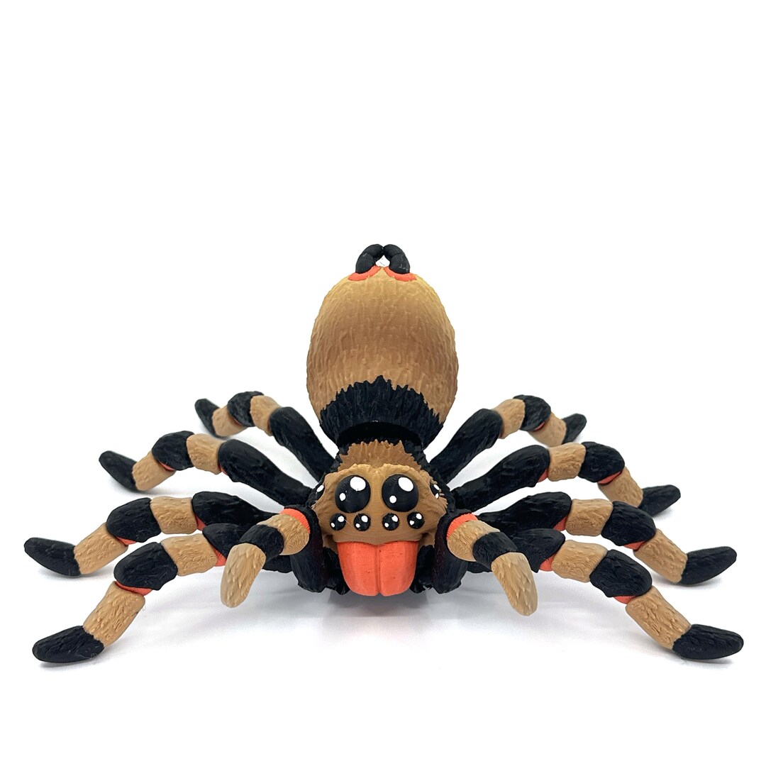 Halloween Tarantula Posable 3d-printed Spider - Etsy