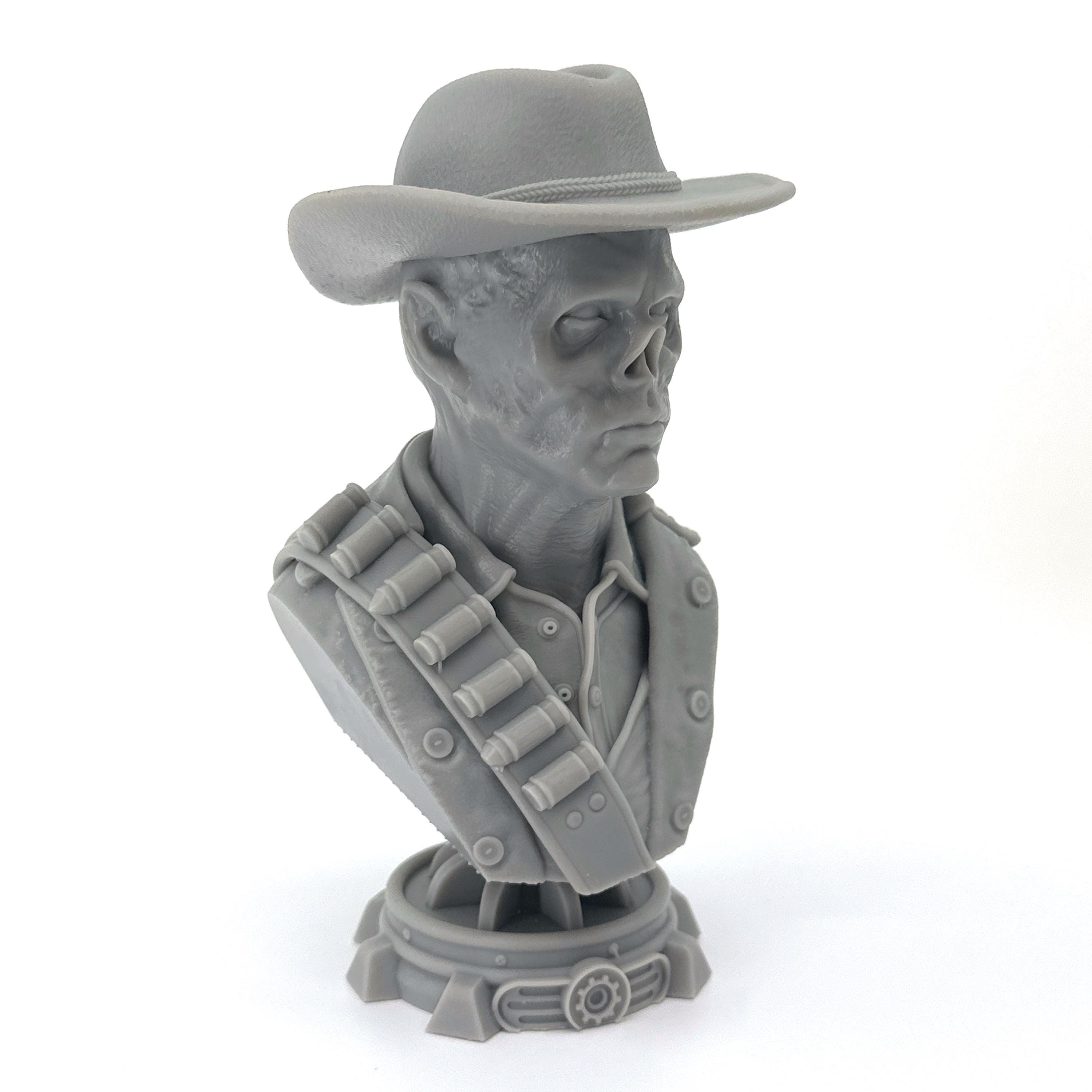 Fallout Ghoul Mutant Bust Resin 3D Printed Kit - Etsy