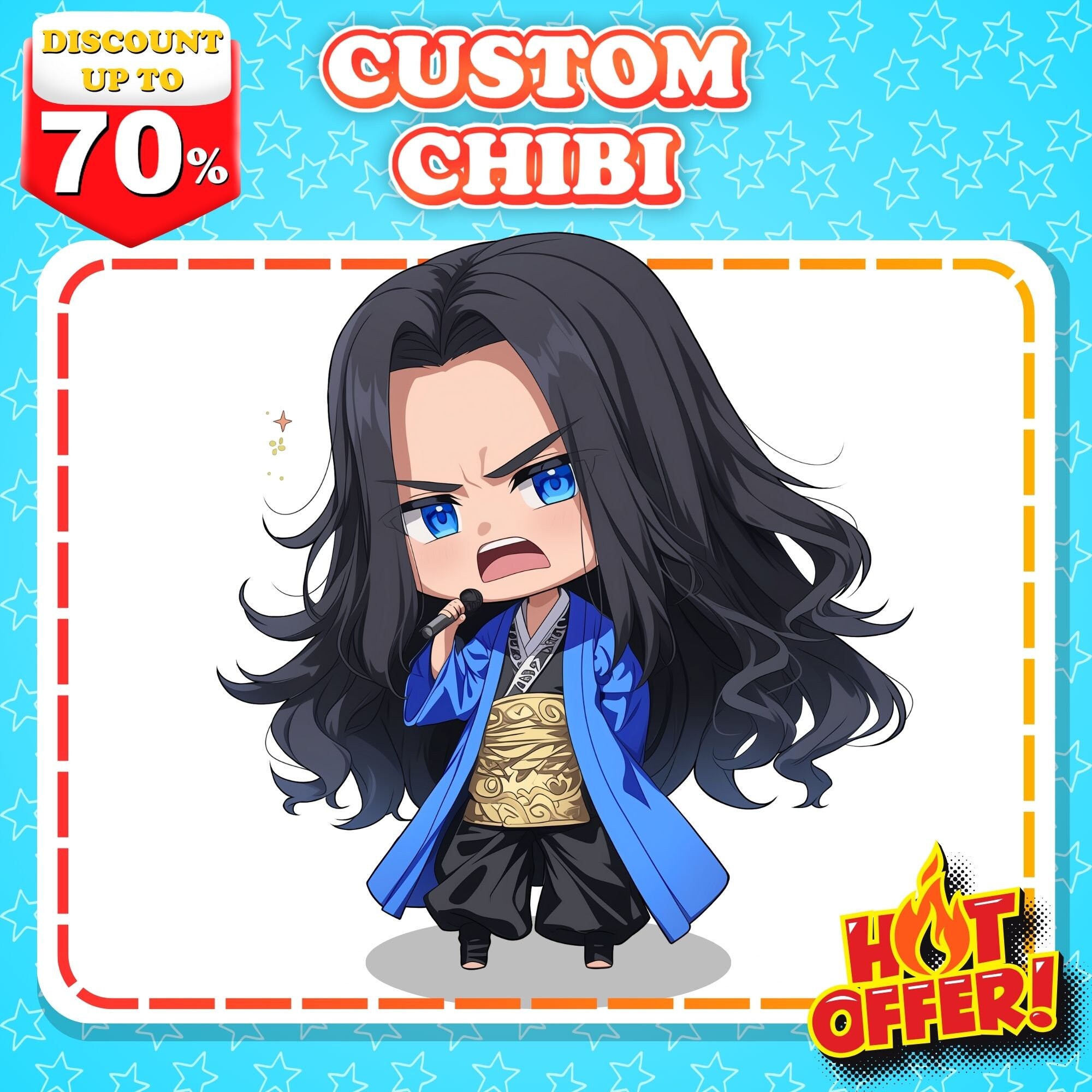 CUSTOM CHIBI CUTE, Anime Chibi, Twitch, Chibi Cartoon, Chibi Logo ...