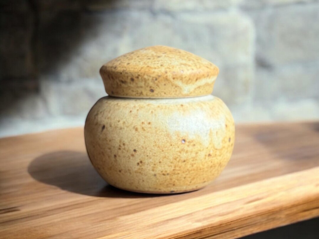 5 Cu/in Mini Keepsake Urn - Handheld Mini Keepsake - Handmade Pottery ...