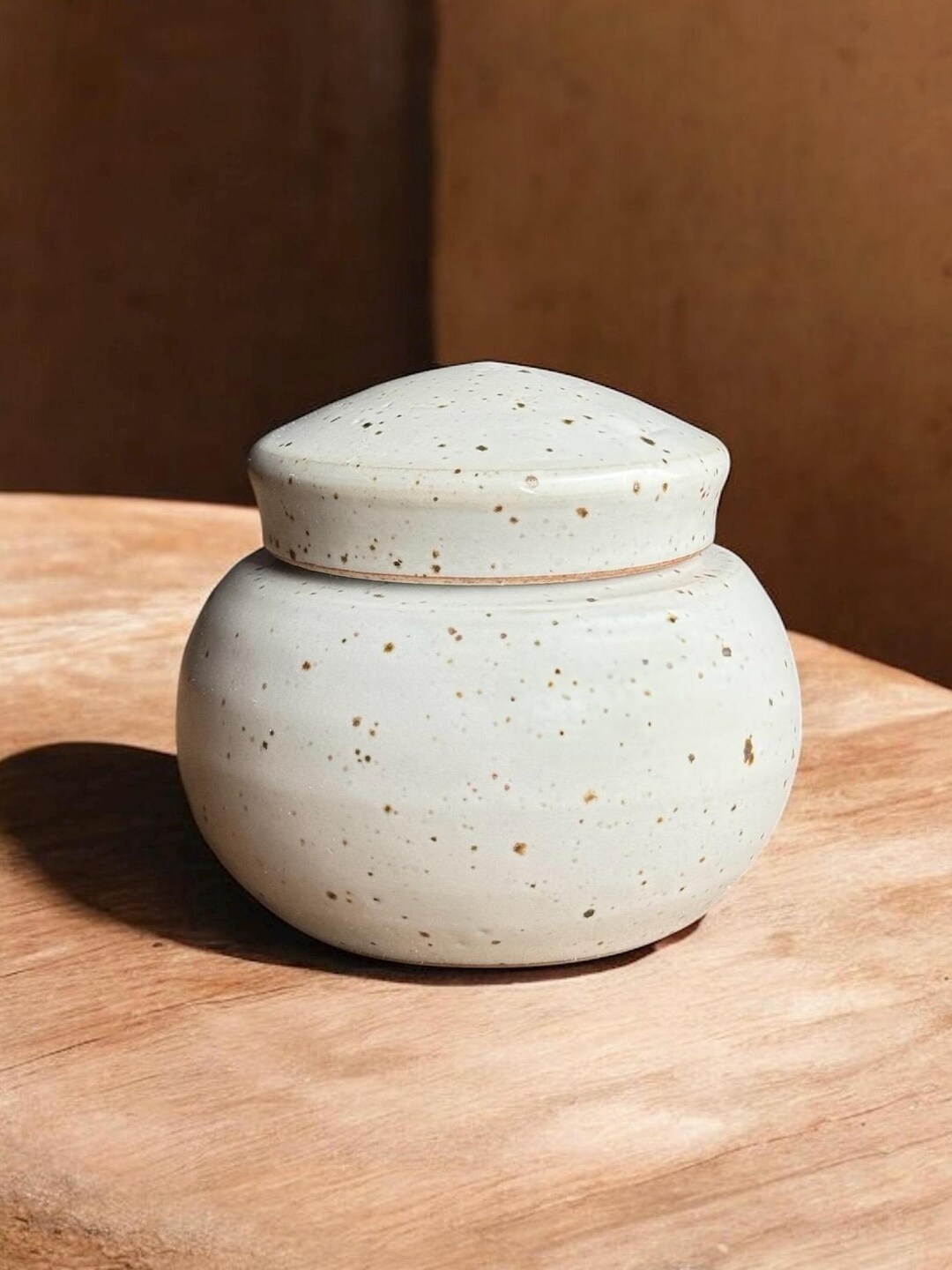 5 Cu/in Mini Keepsake Urn Handheld Mini Keepsake Handmade Pottery ...