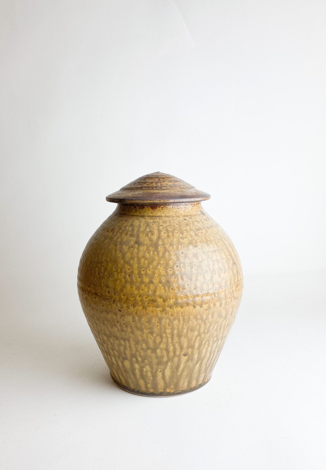 Cremation Urn Handmade Stoneware Pottery Clay Cremation Urn Large Size ...
