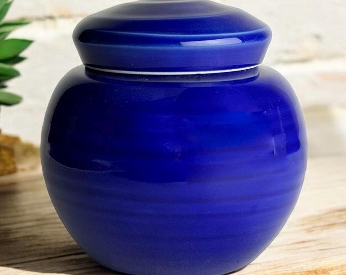 65 Cu/in Small Size - Pet Urn - Urn for Human Ashes - Handmade Pottery ...