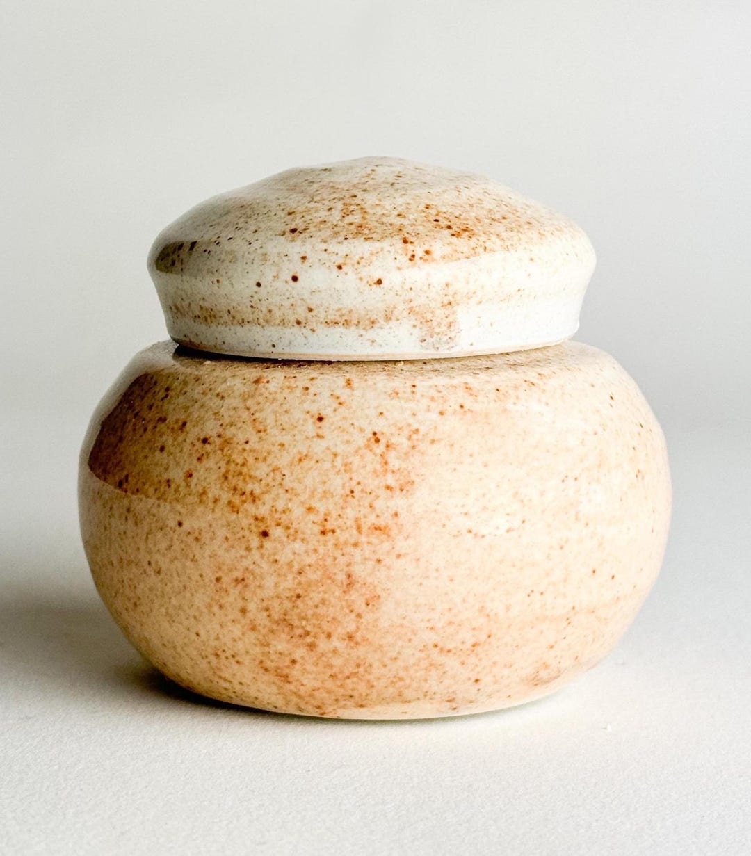 5 Cu/in Mini Keepsake Urn Handheld Mini Keepsake Handmade Pottery ...
