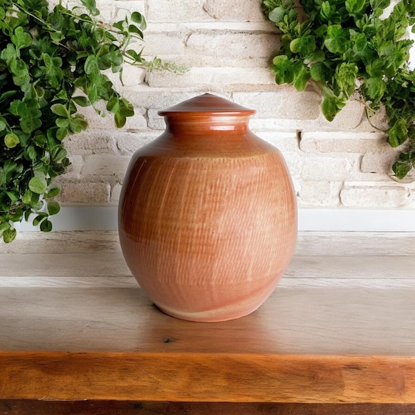 Pottery Urn - Etsy