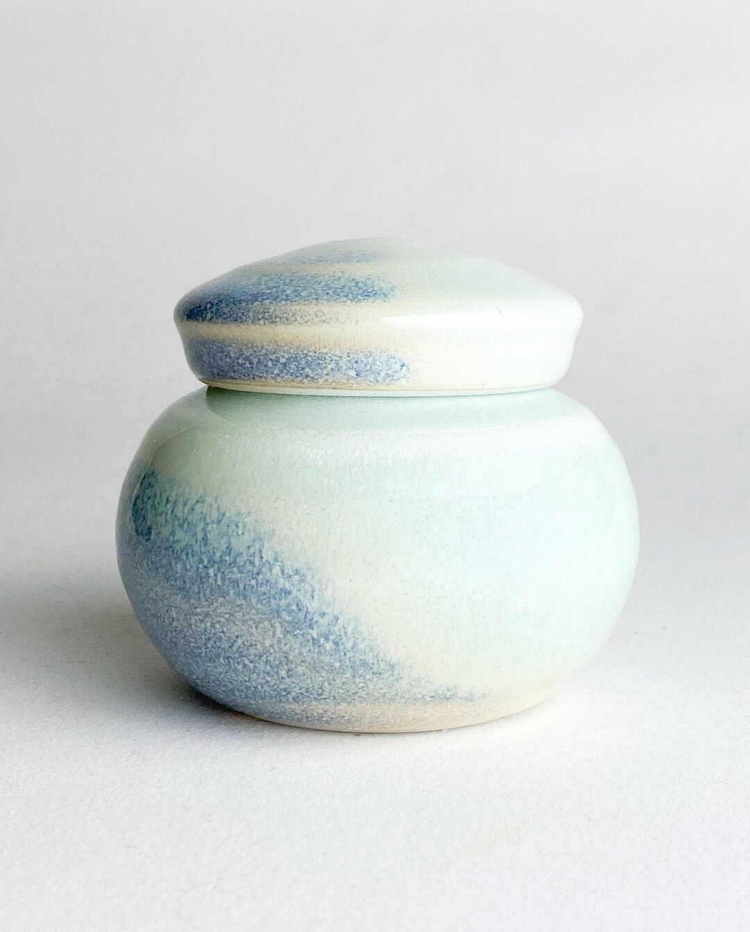 Mini Keepsake Small Urn Tiny Handheld Mini Keepsake Handmade Pottery ...