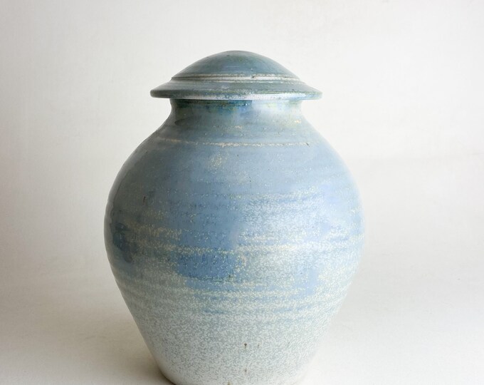 Cremation Urn - Handmade Adult Size - Pottery Handmade Large Urn ...