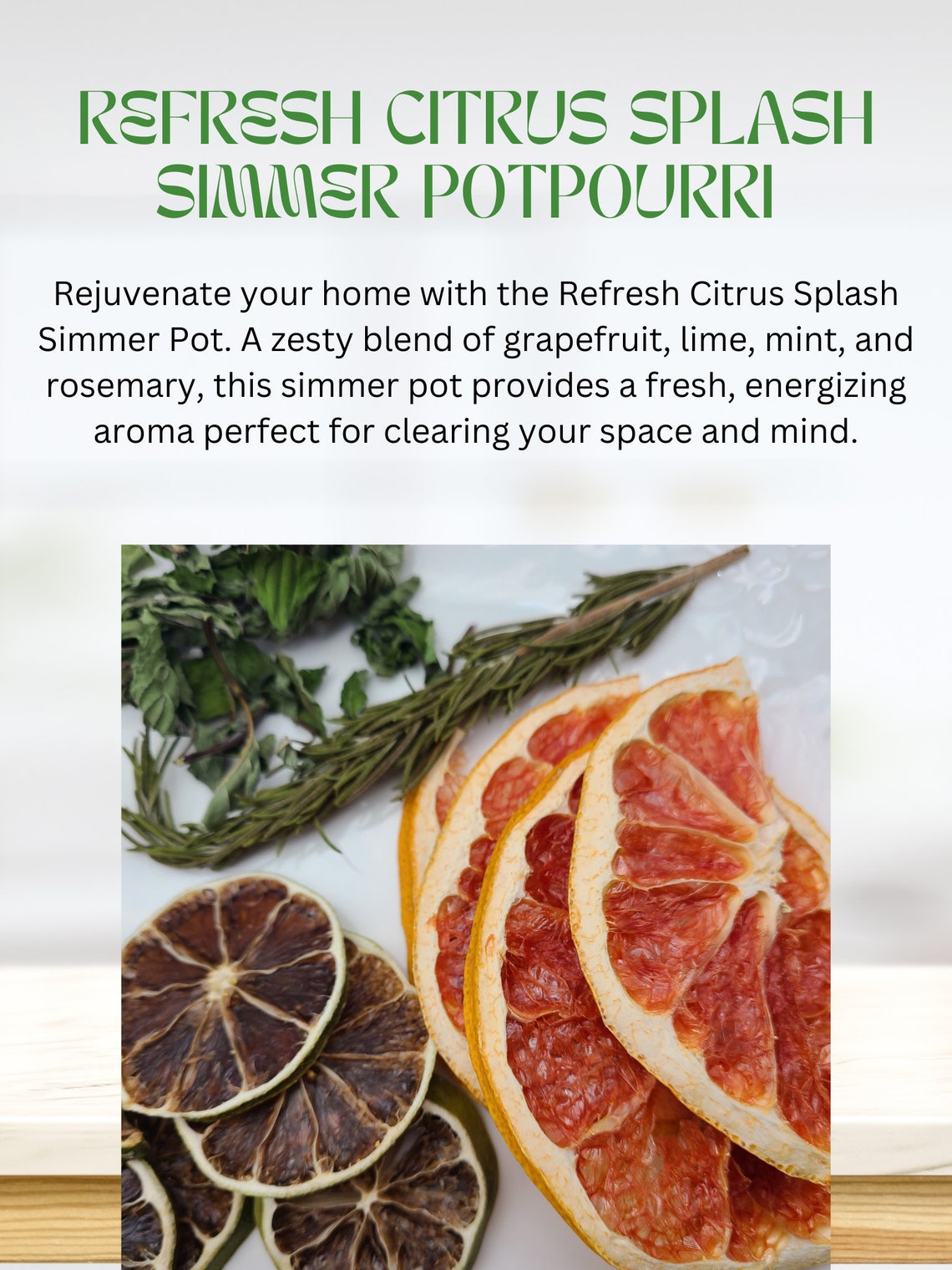 Refresh Citrus Splash | Stovetop Simmer | Pot-potpourri Simmer Pot ...