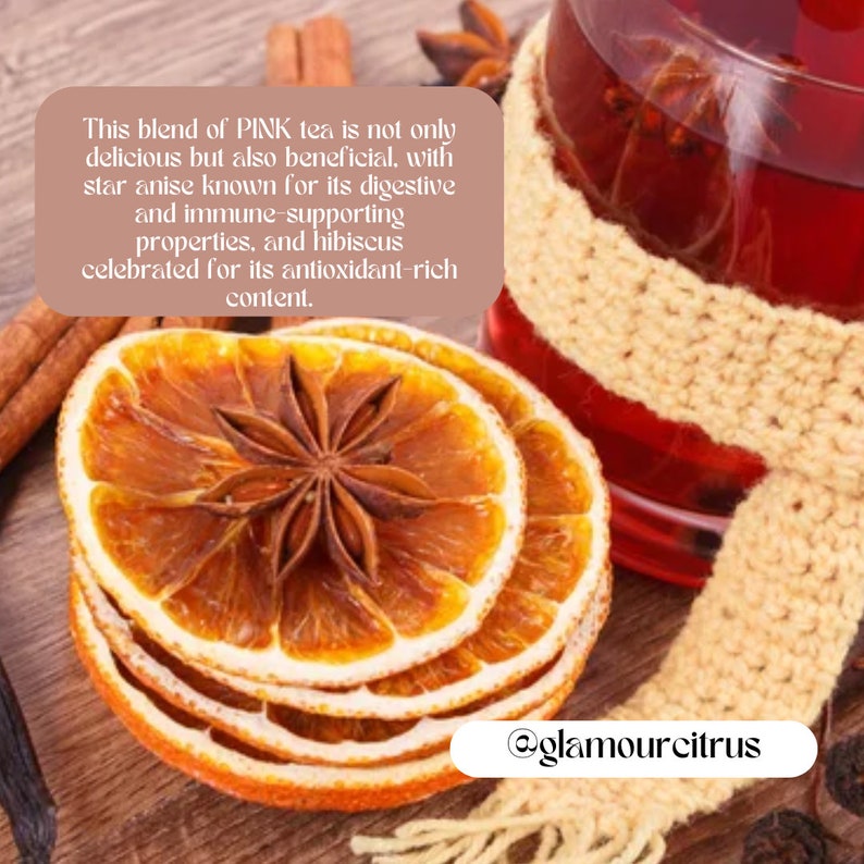 Zesty Anise Star Tea | Revitalizer | Pink Tea | Herbal Citrus Blend ...