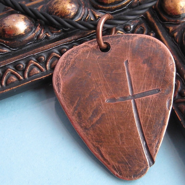 Copper Cross - Etsy