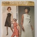 Vintage 1971 Simplicity Sewing Pattern 9253 . Designer Fashion Dress ...