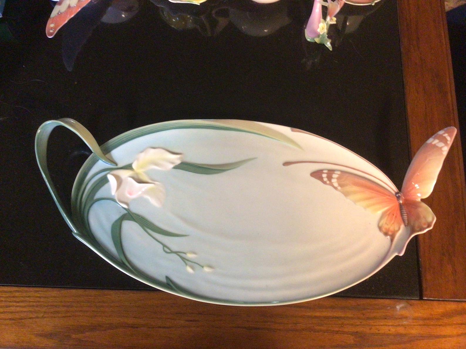 Franz Butterfly Porcelain Tray - Etsy