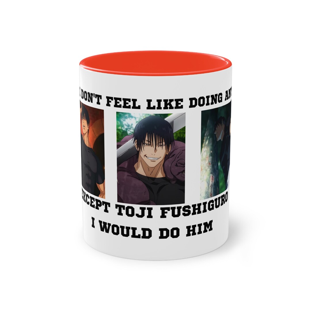 Toji Fushiguro Mug, Anime Mug, Jjk Mug - Etsy